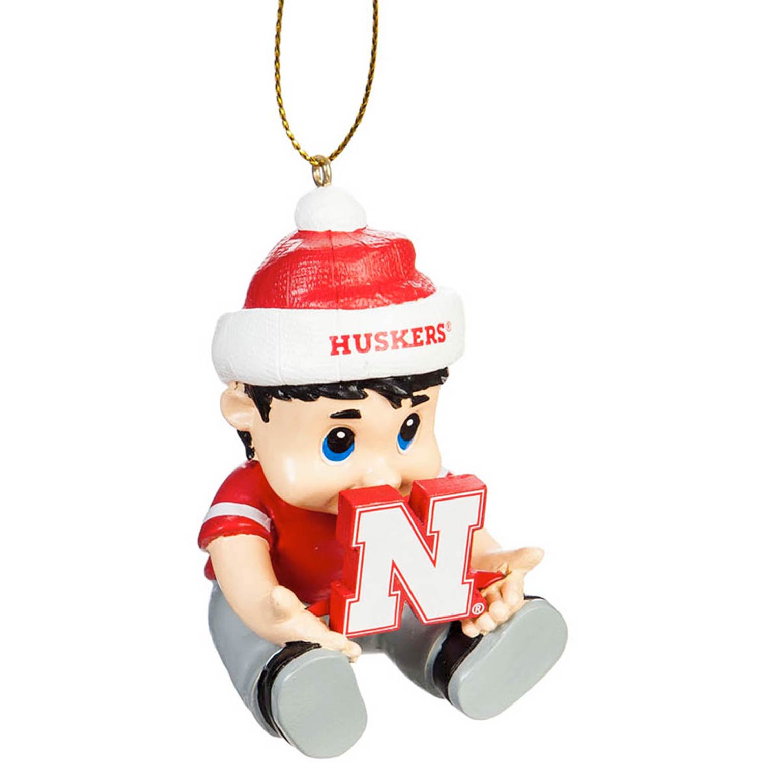 Evergreen Enterprises University of Nebraska, New Lil Fan, 1.75'' x 2 ...