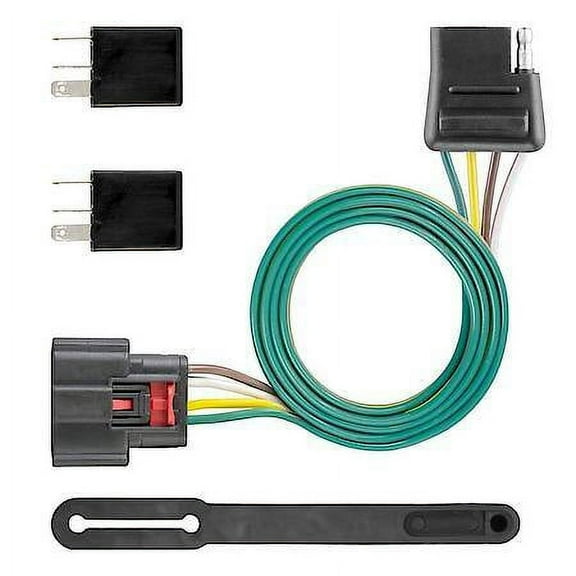 CURT 56083 Vehicle-Side Custom 4-Pin Trailer Wiring Harness, Select ...
