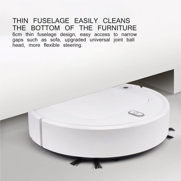 Cleaning Robot Mute Fog Spraying Rechargeable Automatic Vacuum Cleaner ...