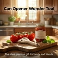 4-in-1 Jar Opener, Adjustable Jar Opener, Effortless Bottle Opener, Can ...