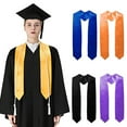 ROZYARD Black Graduation Stole Sash Commencements Graduation Party ...