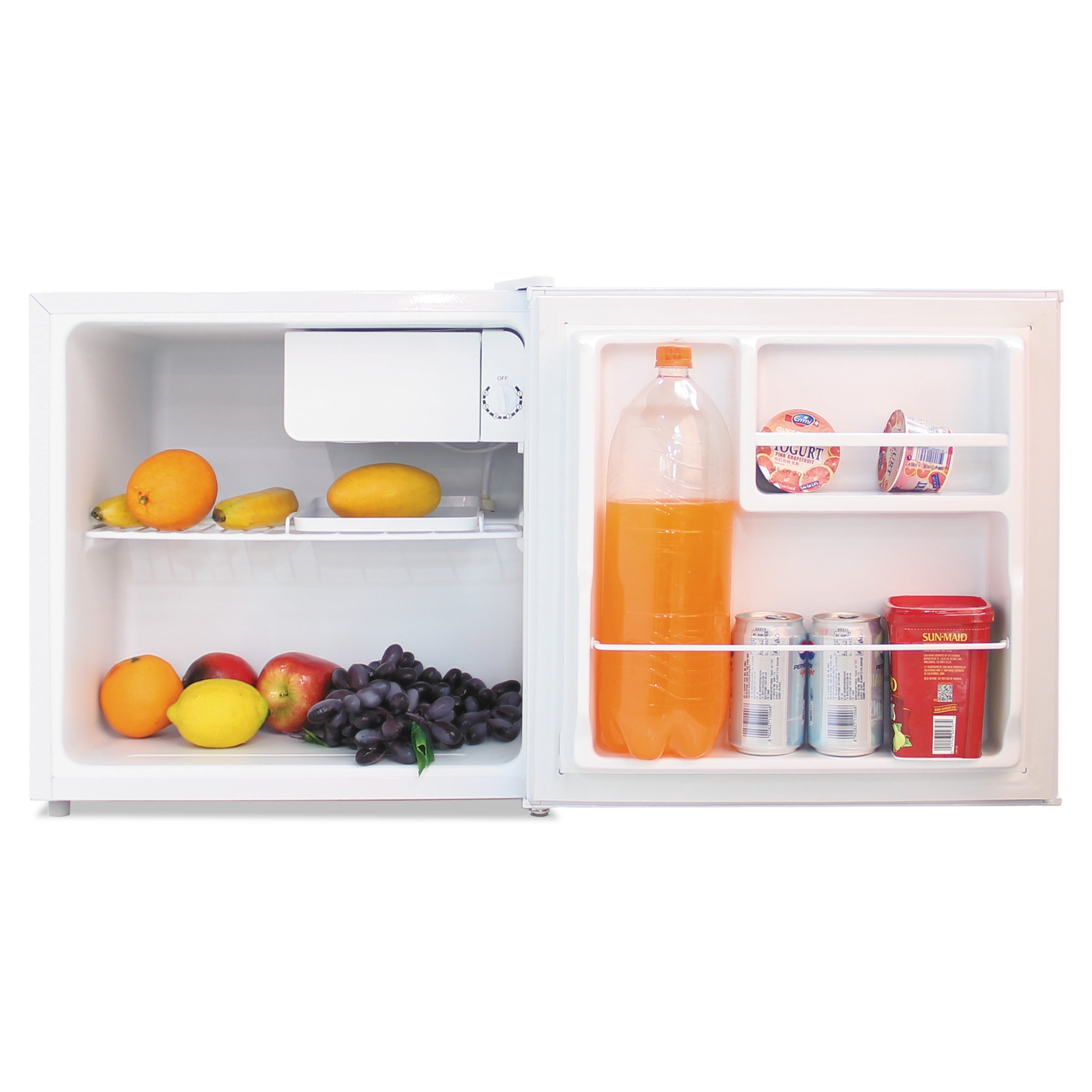 Alera 1.6 Cu. Ft. Refrigerator with Chiller Compartment, White ...