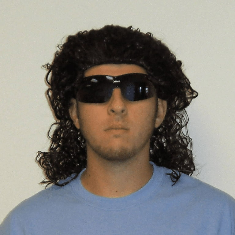 Curly Mullet Wig