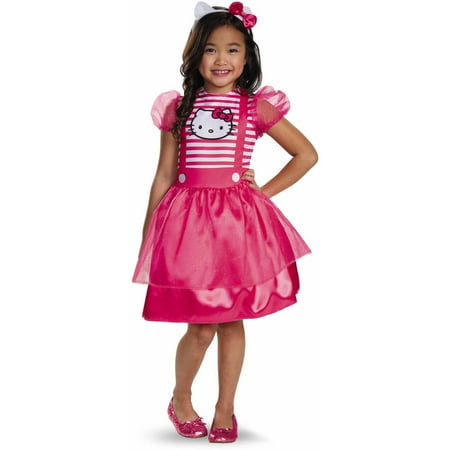 Hello Kitty Basic Plus Child Halloween Costume - Walmart.com