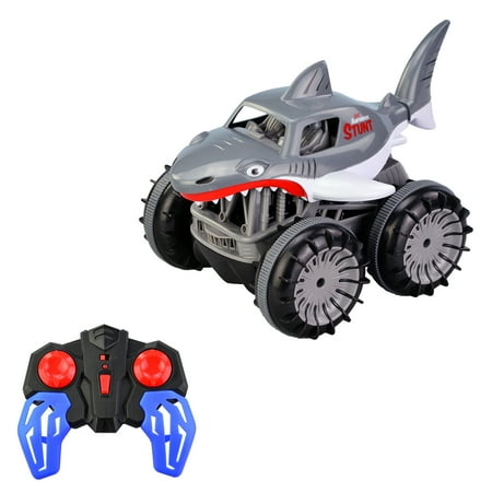 RC Stunt Car Amphibious RC Car for Kids 2 in 1 RC Boat 2.4GHz 360 ...