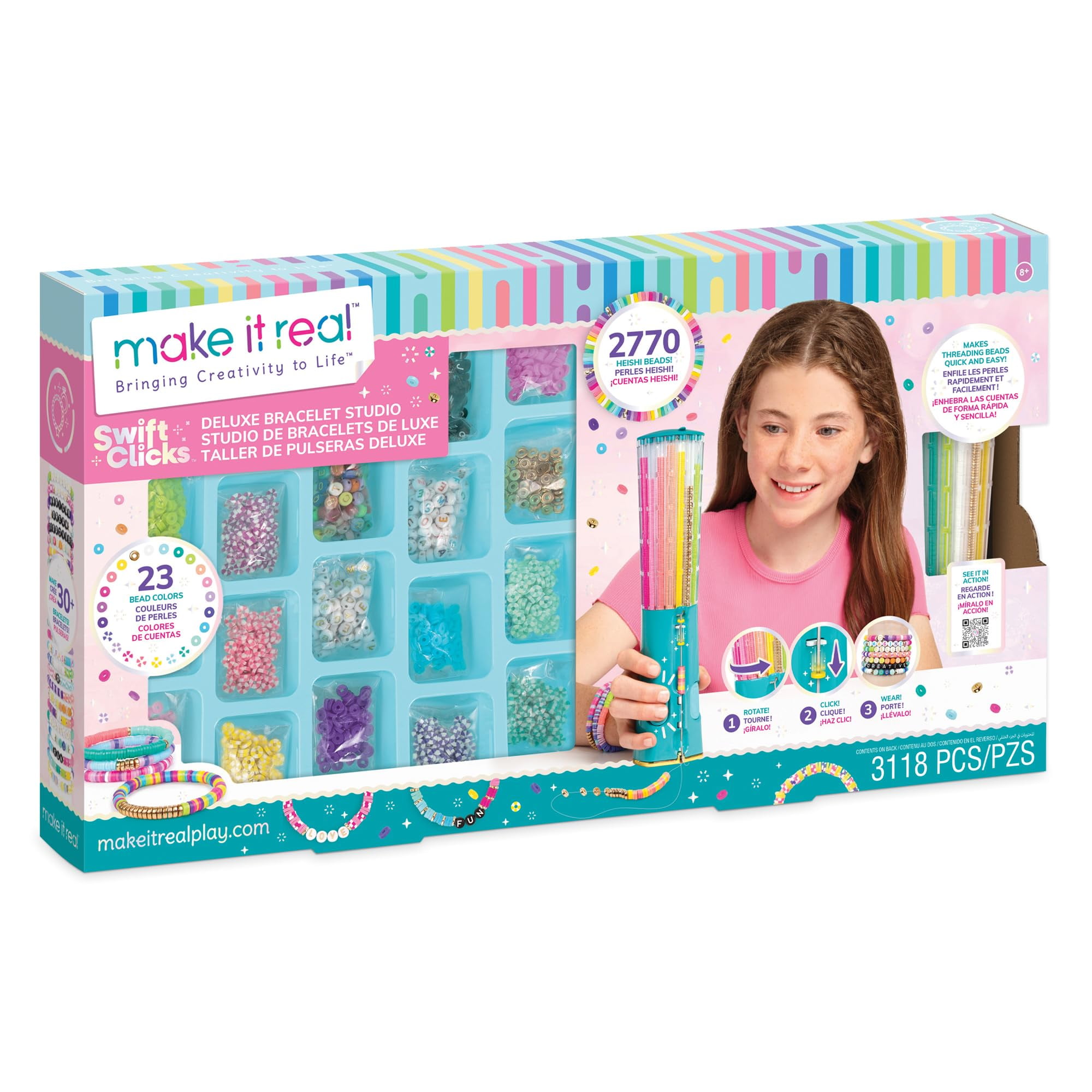 Click here for Make It Real Swift Clicks Deluxe Bracelet Studio -... prices