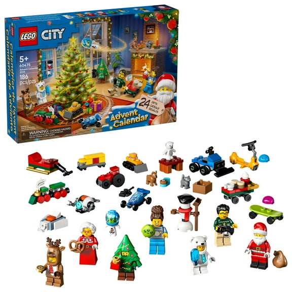 LEGO Minecraft Advent Calendar 2025 Building Toy - Kids Holiday ...