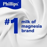 Phillips' Milk of Magnesia Liquid Magnesium Laxative Original, 12 oz ...