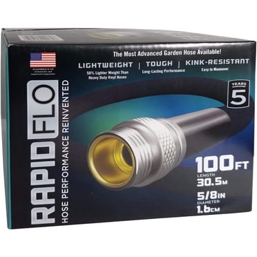 Rapid Flo 5 8 In X 100 Ft Compact Garden Hose