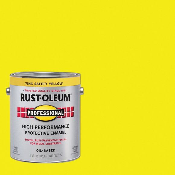 Rust Oleum Safety Yellow