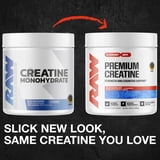 Raw Nutrition Essentials Creatine Monohydrate, Blue Raspberry, 50 ...