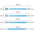 YanJici, 9pcs Dotting Tools, 4 Ball End Sizes 4/6/8/10mm, Blue ...
