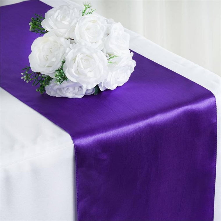 Efavormart Premium SATIN Table Top Runner For Weddings Birthday Party ...