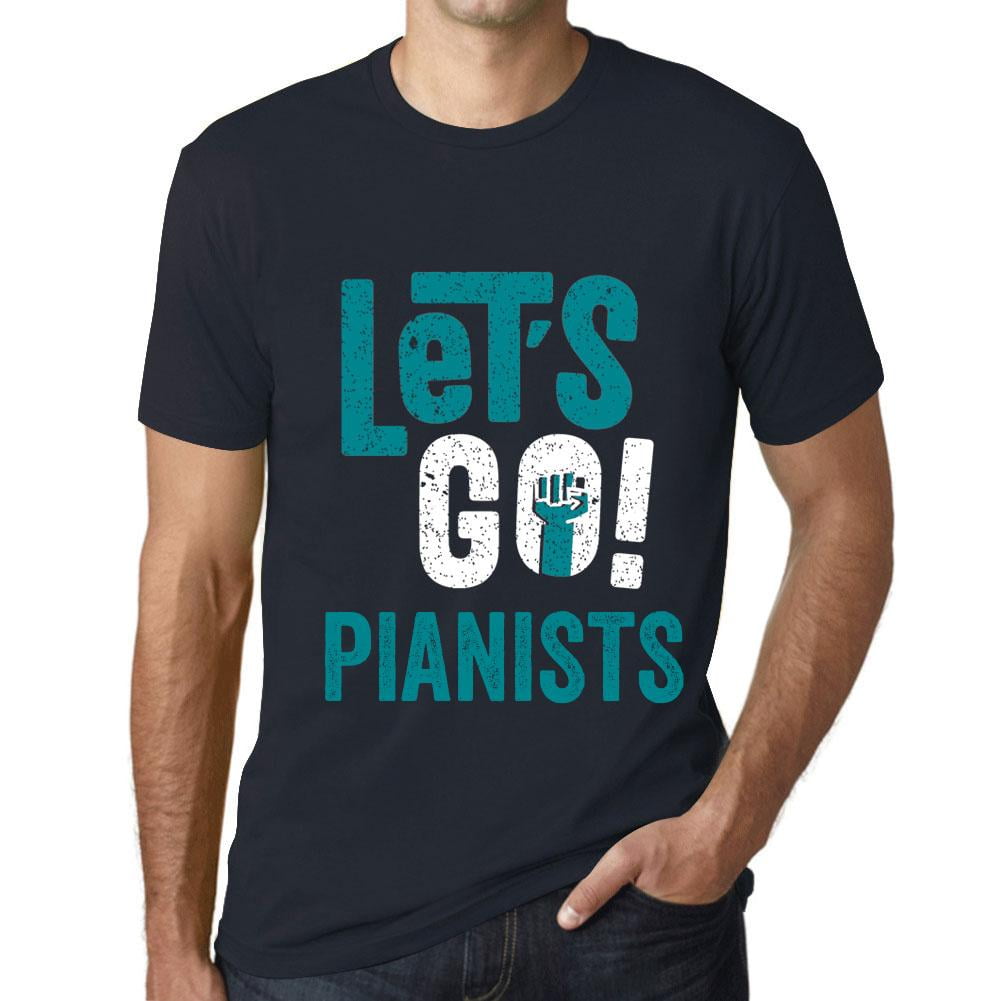T-Shirt Graphique pour Hommes Let's Go Pianists Éco-Responsable Édition ...