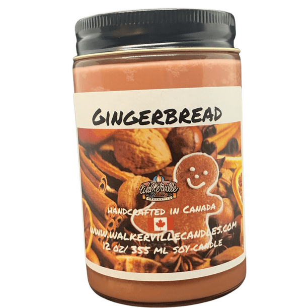 Gingerbread 12 oz/ 355 ml Soy Candle - Walmart.ca