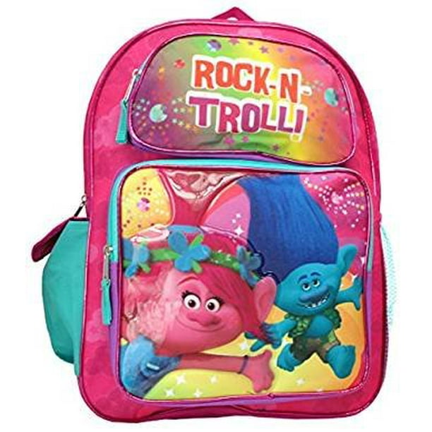 Trolls Rock N Trolli 16 inches Large Backpack - Walmart.ca