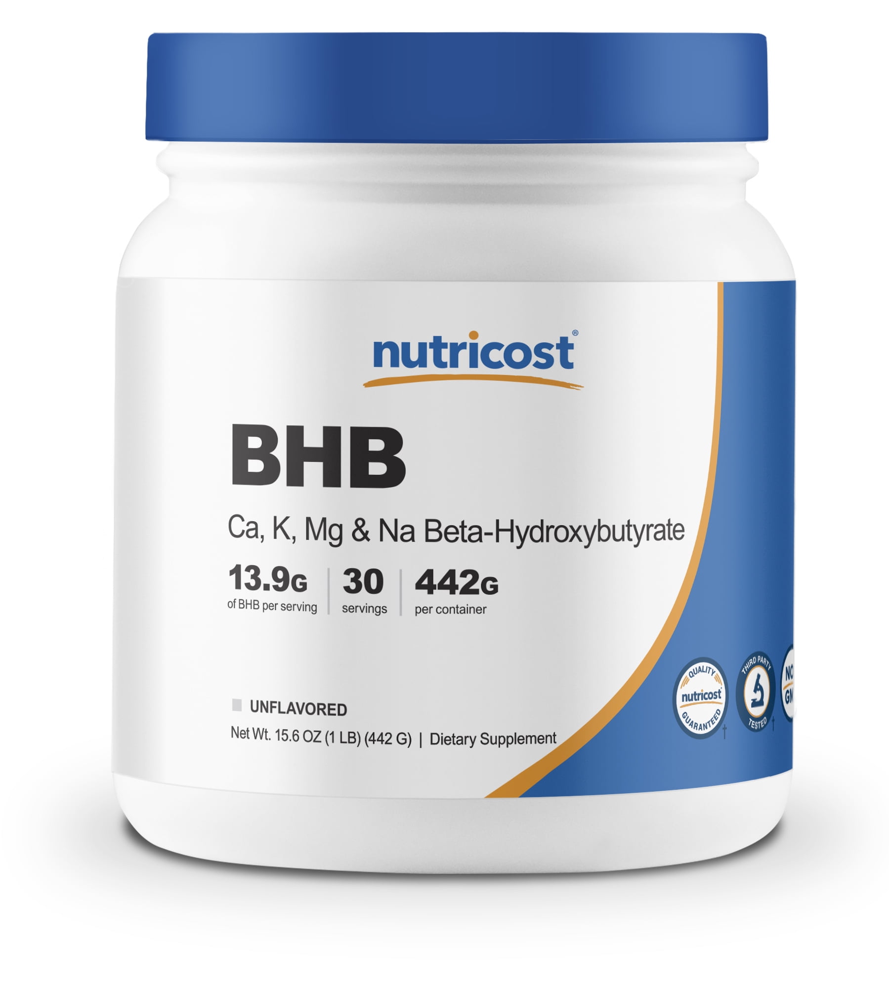 Nutricost 4-in-1 BHB Powder (Unflavored) Exogenous Ketone Salts ...