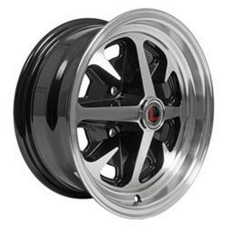 Drake LW4040644A 14 x 6 in. Magnum 400 Alloy Wheels - Black | Walmart ...