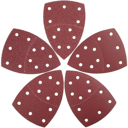 Sanding Triangle Sanding Sheet Set 25 Pieces, 105 X 152 mm│11 Holes ...