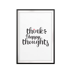 3R Studios For A Happy Life Wall Art - Walmart.com