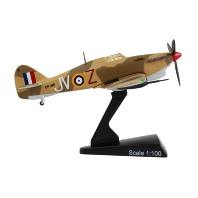 Postage Stamp Planes PS5340-3 Hurricane 1 by 100 Scale Model Military ...
