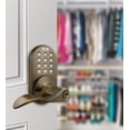 Keyless Entry Lever Handle Door Lock with Electronic Digital Keypad ...