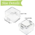 Magnetic Button Switch Cover, 1 Pack Clear Dustproof Switch Safety ...