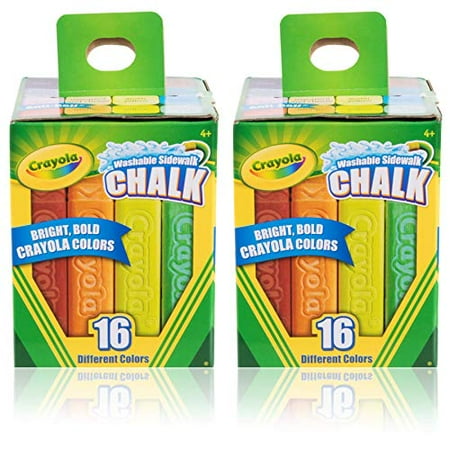 Crayola Sidewalk Chalk 16 CT. Pack of 2 | Walmart Canada
