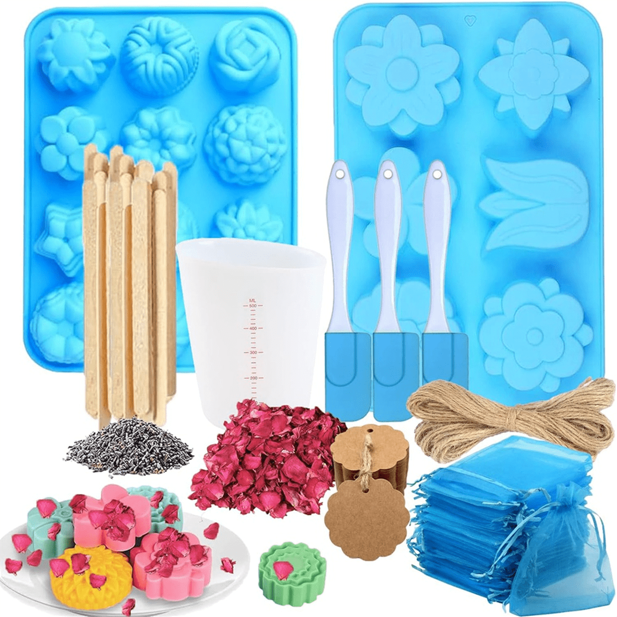 Click here for Unbranded Soap Making Kit: Silicone Soap Mold  Mea... prices