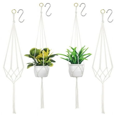 PCLCN 2 Pack 48 Inches Large Macrame Plant Hanger Rope to Hang Flower ...