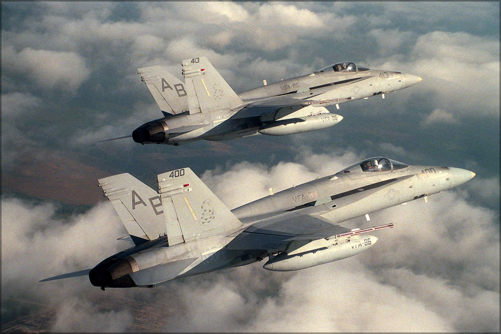 24"x36" Gallery Poster, FA-18C Hornet f-18 VFA-86 Sidewinders Townsend ...