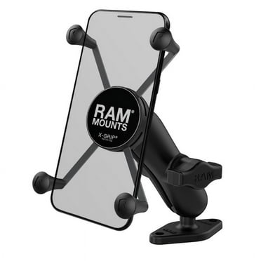 RAM Mounts X-Grip Cell Phone Holder with Double Ball & U-Bolt Base ...