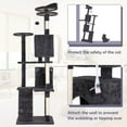 CL.HPAHKL 70In Cat Tree Tower for Large Cats, Cat Climbing Tower Cat ...