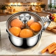 2 in 1 Egg White Separator with Bowl and Lid,Stainless Steel Egg Yolk ...