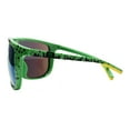 Minecraft Green Splatter Large Lens Sports Wrap Kids Sunglasses - Arkaid by Sunstaches - Walmart.com