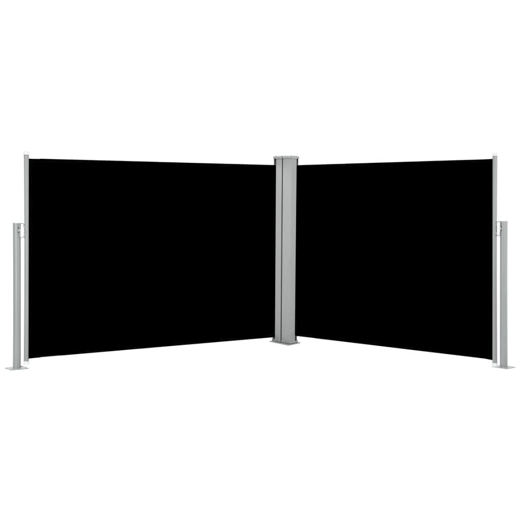vidaXL Retractable Side Awning Folding Privacy Screen Outdoor Divider ...