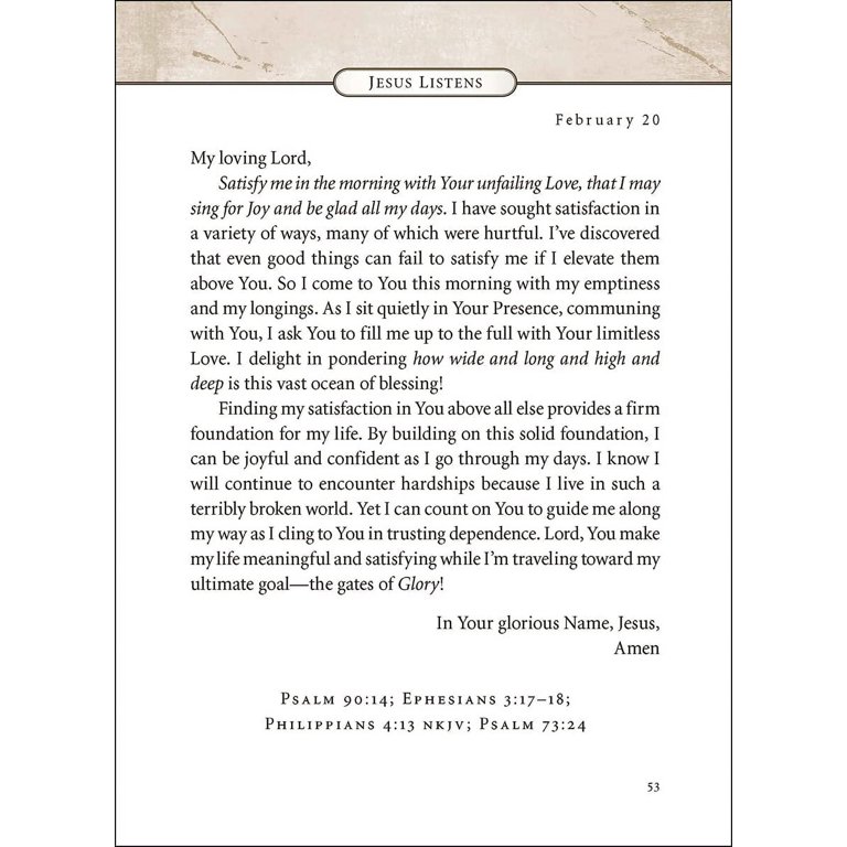 Devotional Prayer For Peace