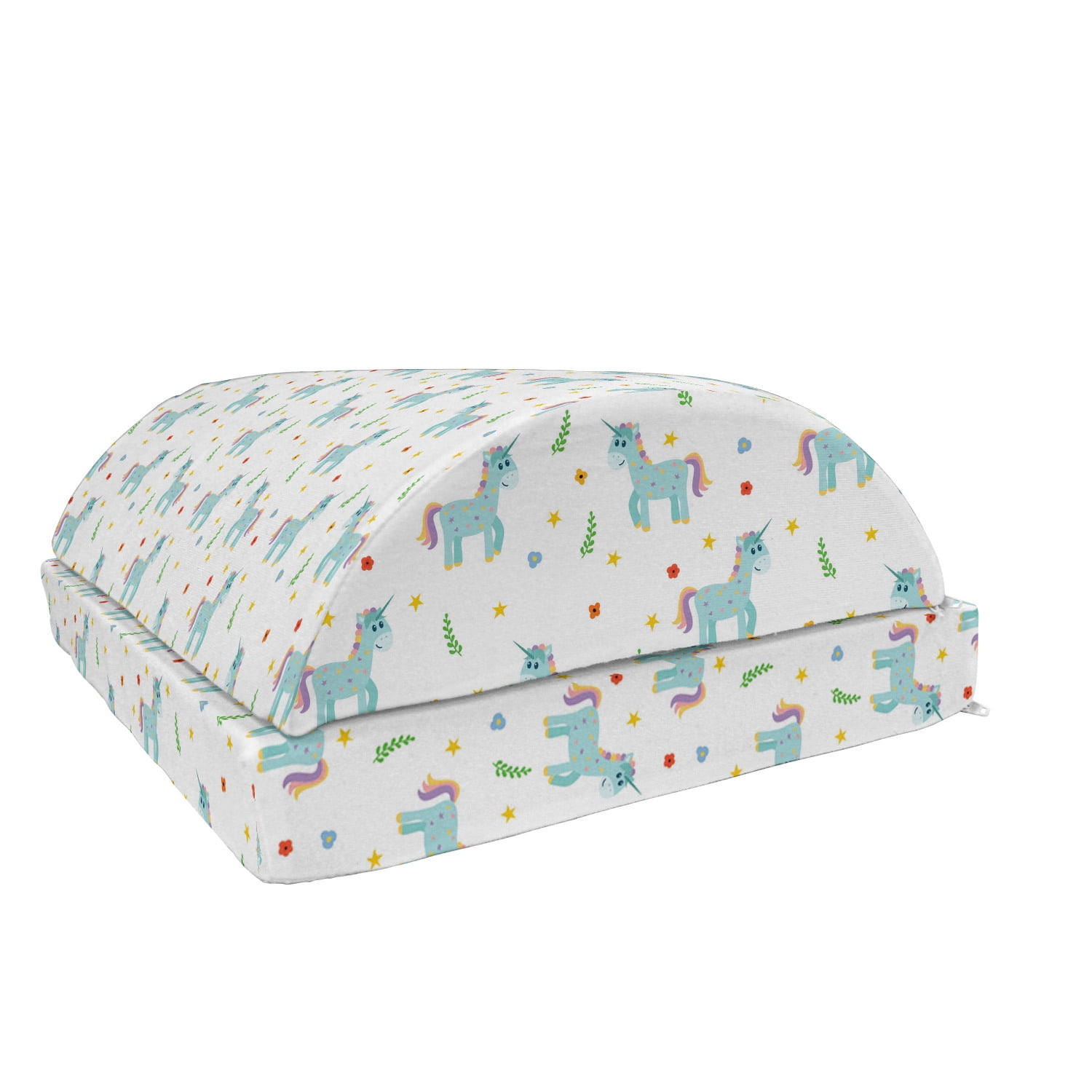 Unicorn Party Foot Rest, Unicorns Surreal Fantasy Creatures Playroom ...