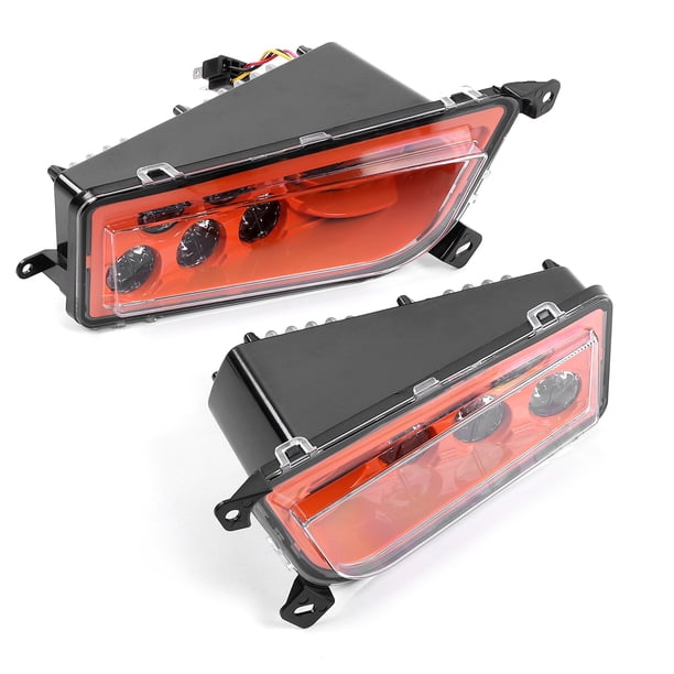 Faro Delantero LED Bling Bling para ATV Color NO Naranja Halo | Bodega ...