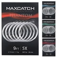 BESTSKY 2026 New Fly Fishing Tapered Leader, 5Pcs 9Ft Fly Fishing ...