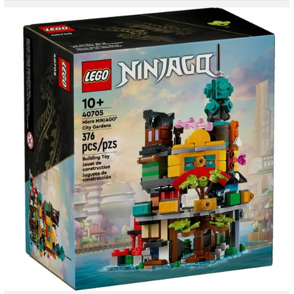 LEGO Ninjago Micro NINJAGO City 40703 Building Kit for Kids (339 Pieces ...