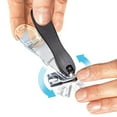 "GlossyEnd Ergonomic Rotary Nail Clipper, 360° Stainless Steel Blades ...
