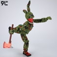 9L3D Printed FNAF Freddy Fazbear's Pizza Springtrap Toys Action Figures ...