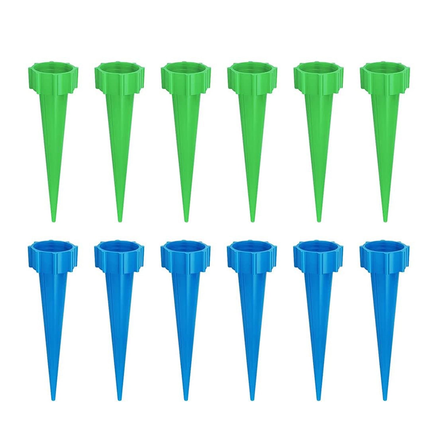 Haobase 12 Pcs Self Plant Watering Spikes Irrigation Kits for Indoor ...