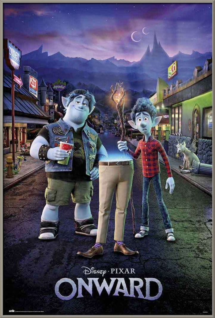 Onward - Famed Disney / Pixar Movie Poster (Regular Style - Brothers ...