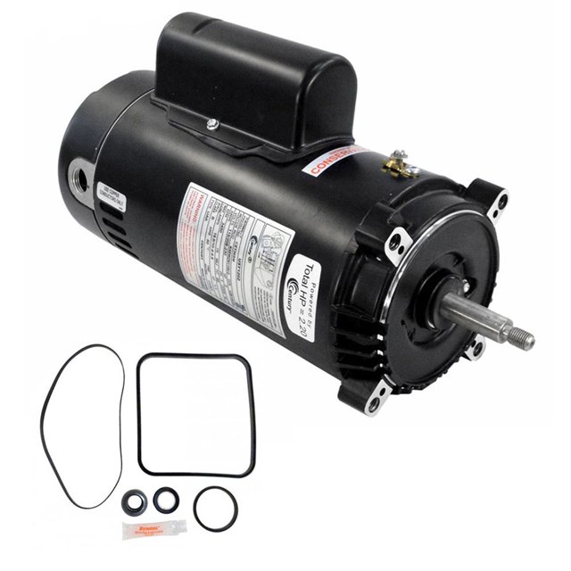 Puri Tech Replacement Motor Kit for Hayward Super Pump 2 HP SP2615X20 ...