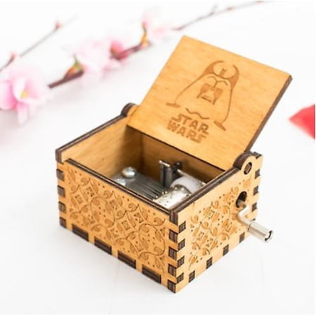 Wooden Hand Crank Music Box - Star Wars | Walmart Canada