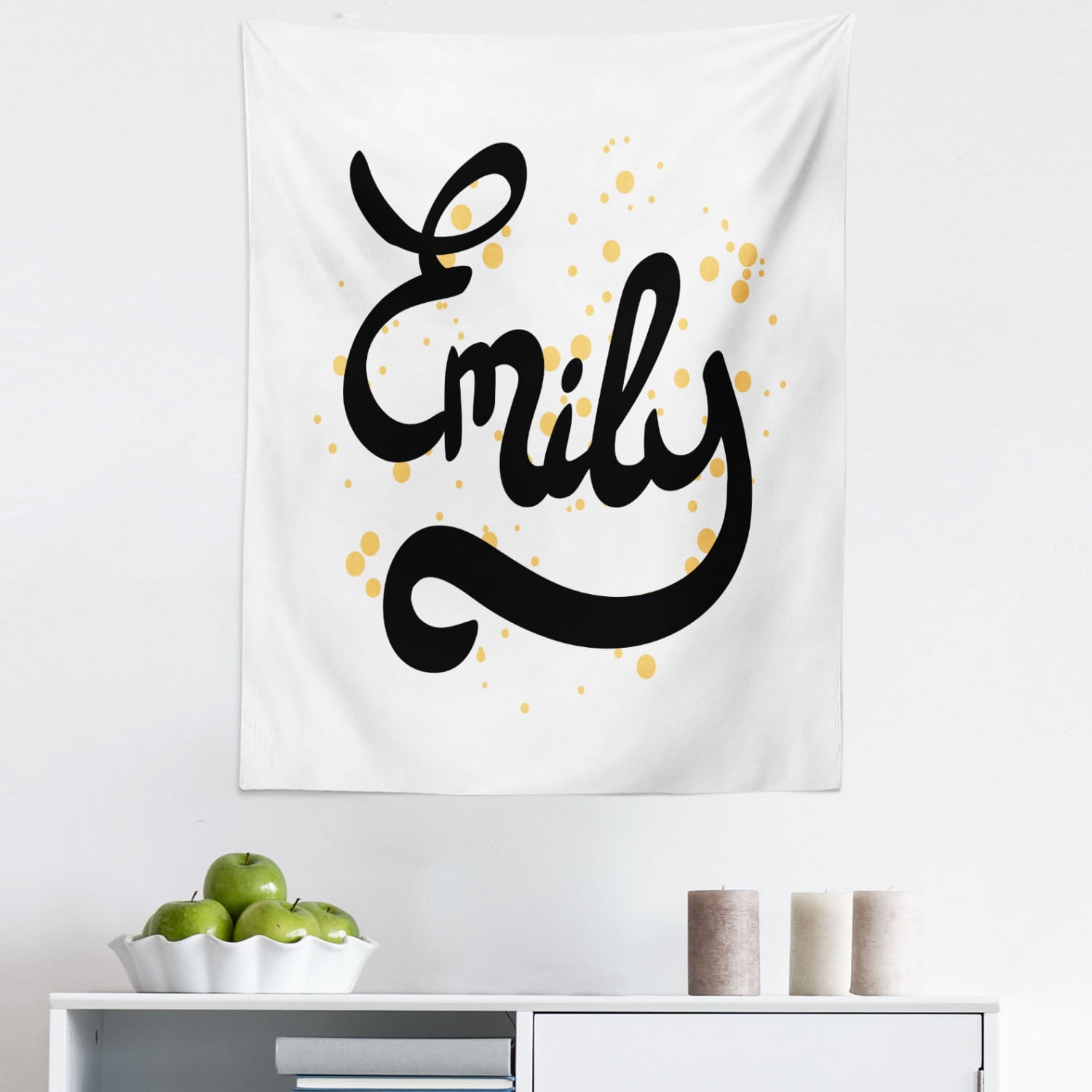 Emily Tapestry, Hand Drawn Monochrome Cursive Font Modern Calligraphic ...
