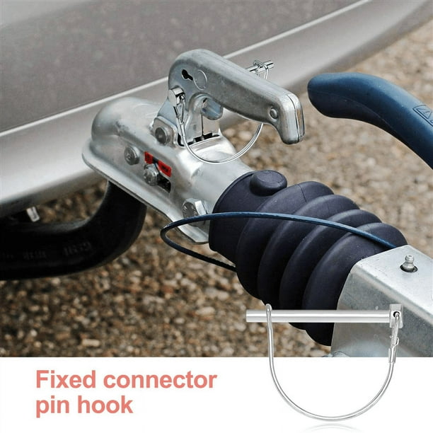 10 Pieces Shaft Locking Pin Safety Coupler Pin 1/4 Inch Diameter in 2 ...