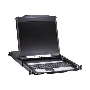 Eaton Tripp Lite Series 8-Port IP Rack Console Cat5 KVM Switch 19" LCD ...